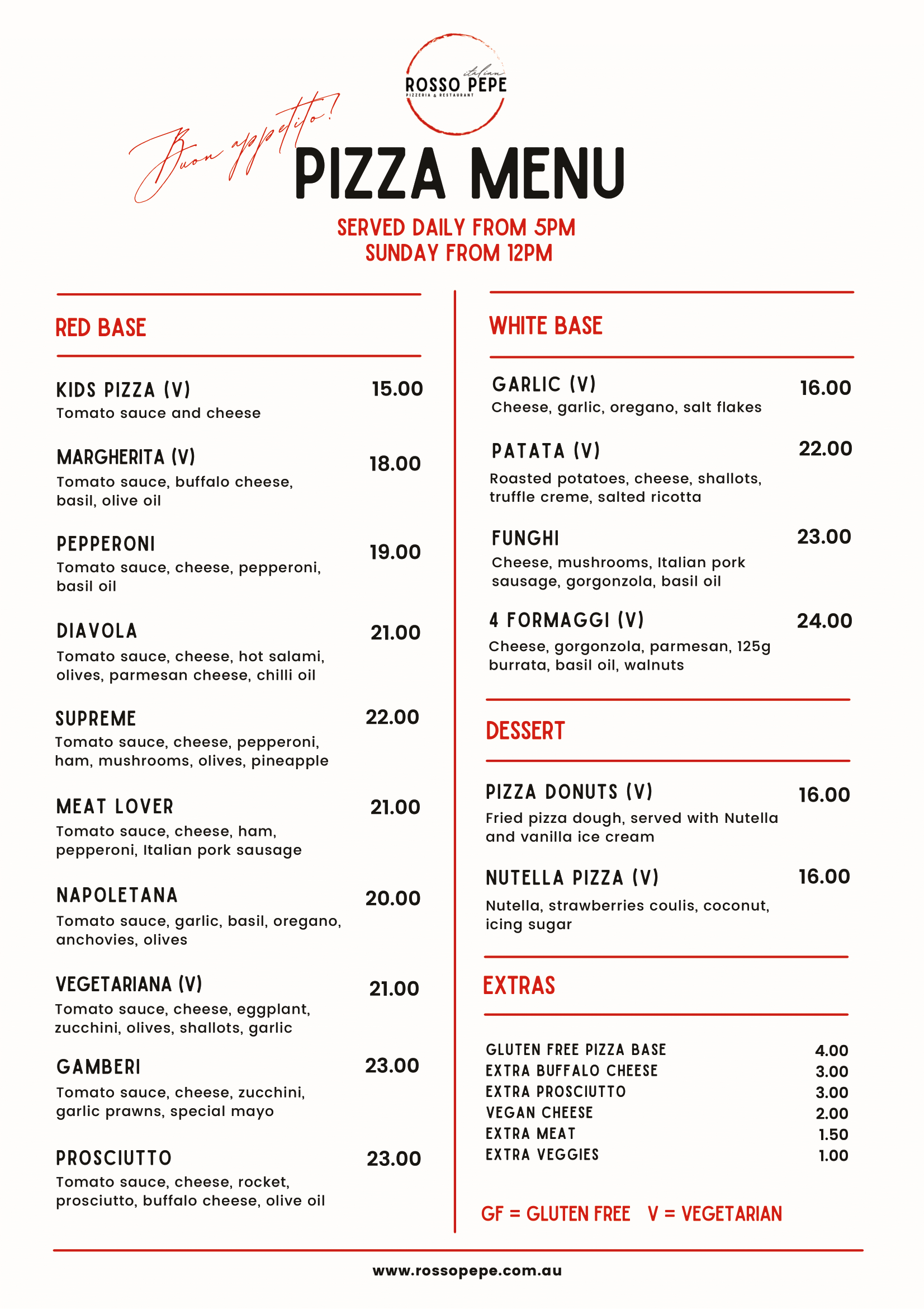 Coledale RSL | Rosso Pepe